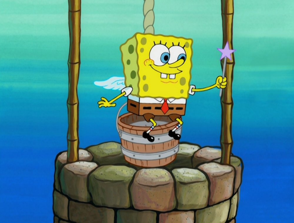 Spongebob Wishing You Well