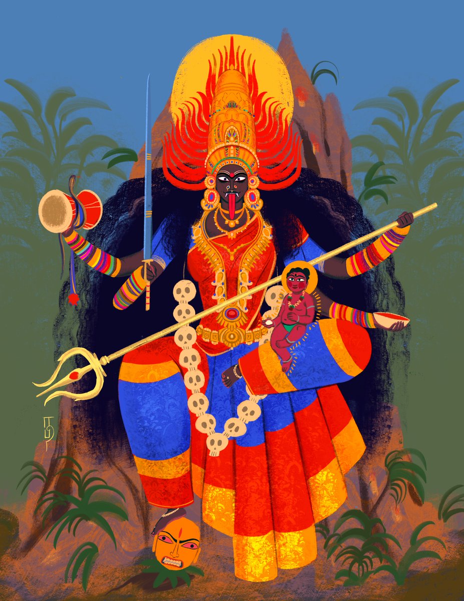 Angalamman" putting my write-up for th」|Nabi H. Aliのイラスト