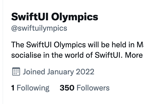 The SwiftUI Series (@swiftuiseries) | Twitter The SwiftUI Series (@swiftuiseries) | Twitter