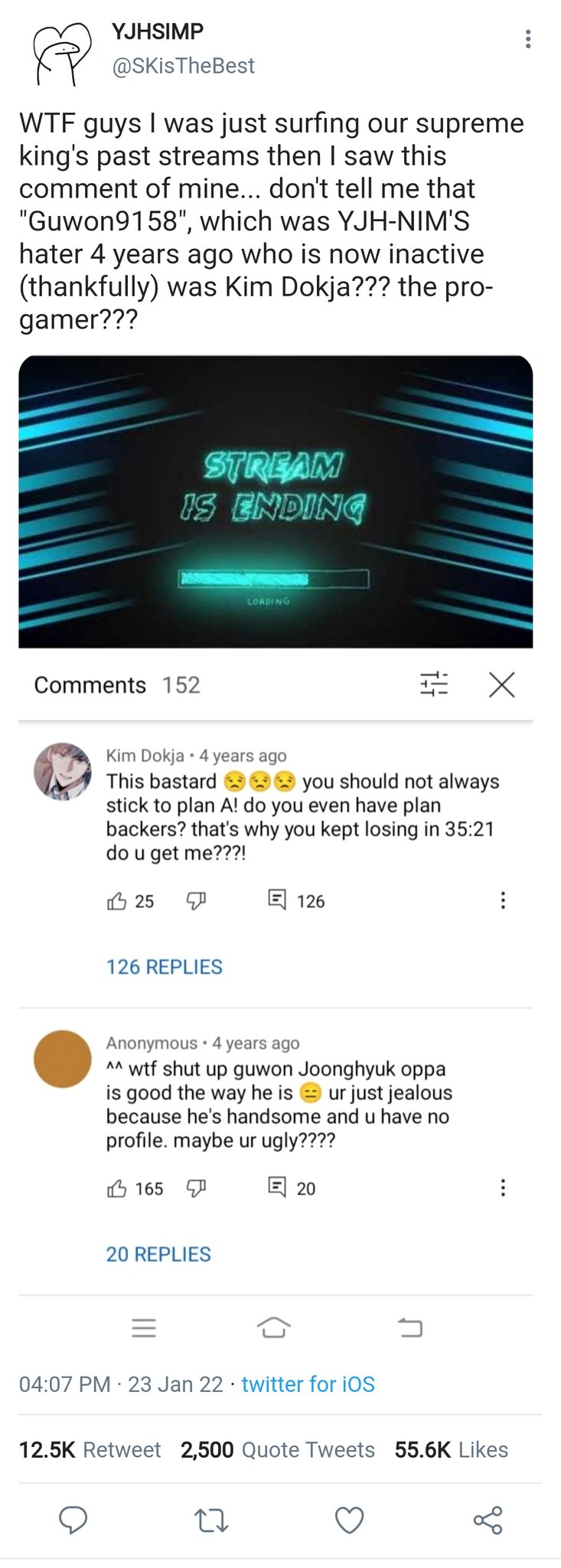 Mirea on Twitter: "A Joongdok SocMed au wherein: Fans found out that 'Guwon', one of Yjh's first ...