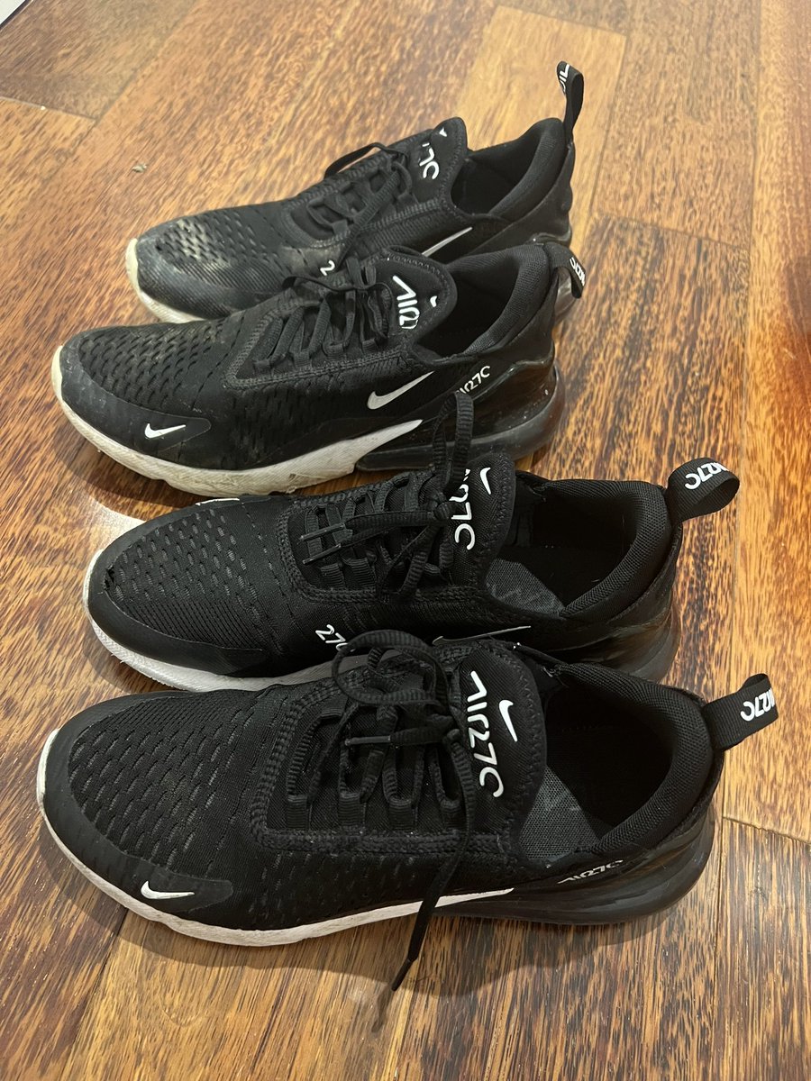 TWO pairs of deliciously stinky Nike 270s need to go!! Pair one: well ...