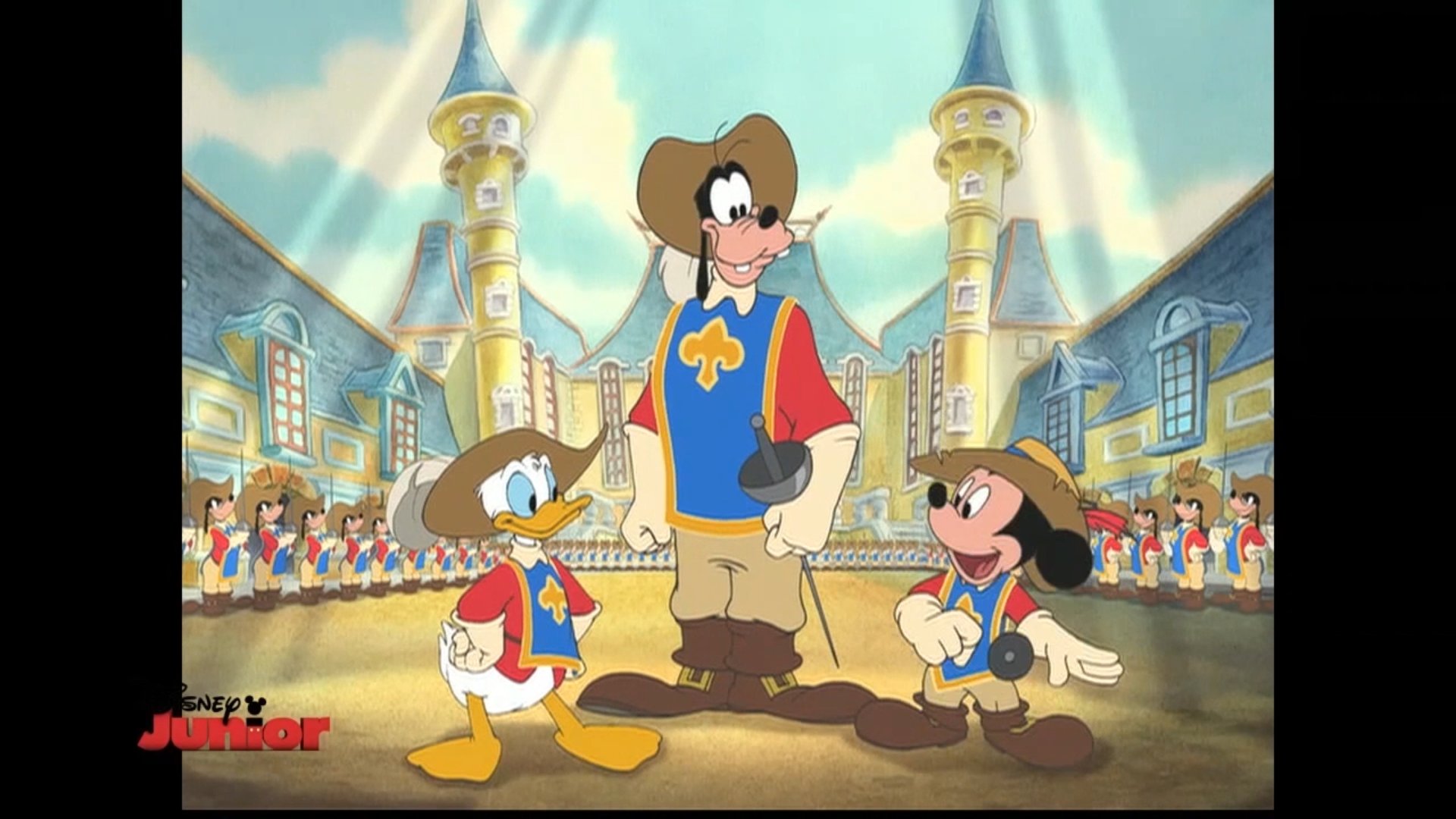 Four Musketeers Cartoon