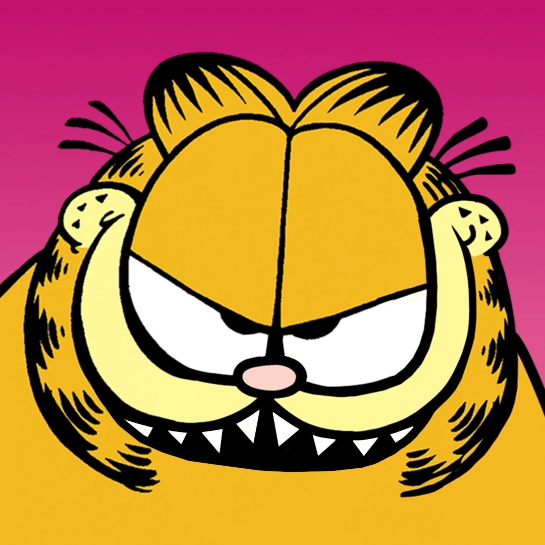 Garfield Face Smile