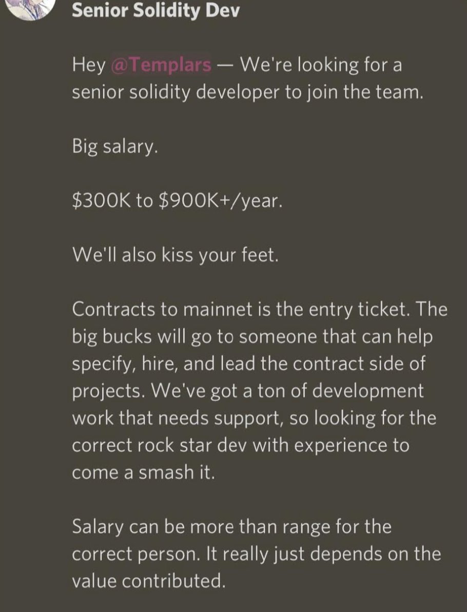 $900,000 USD salary for a Solidity Developer. Can you believe this? Here is the complete Roadmap ...
