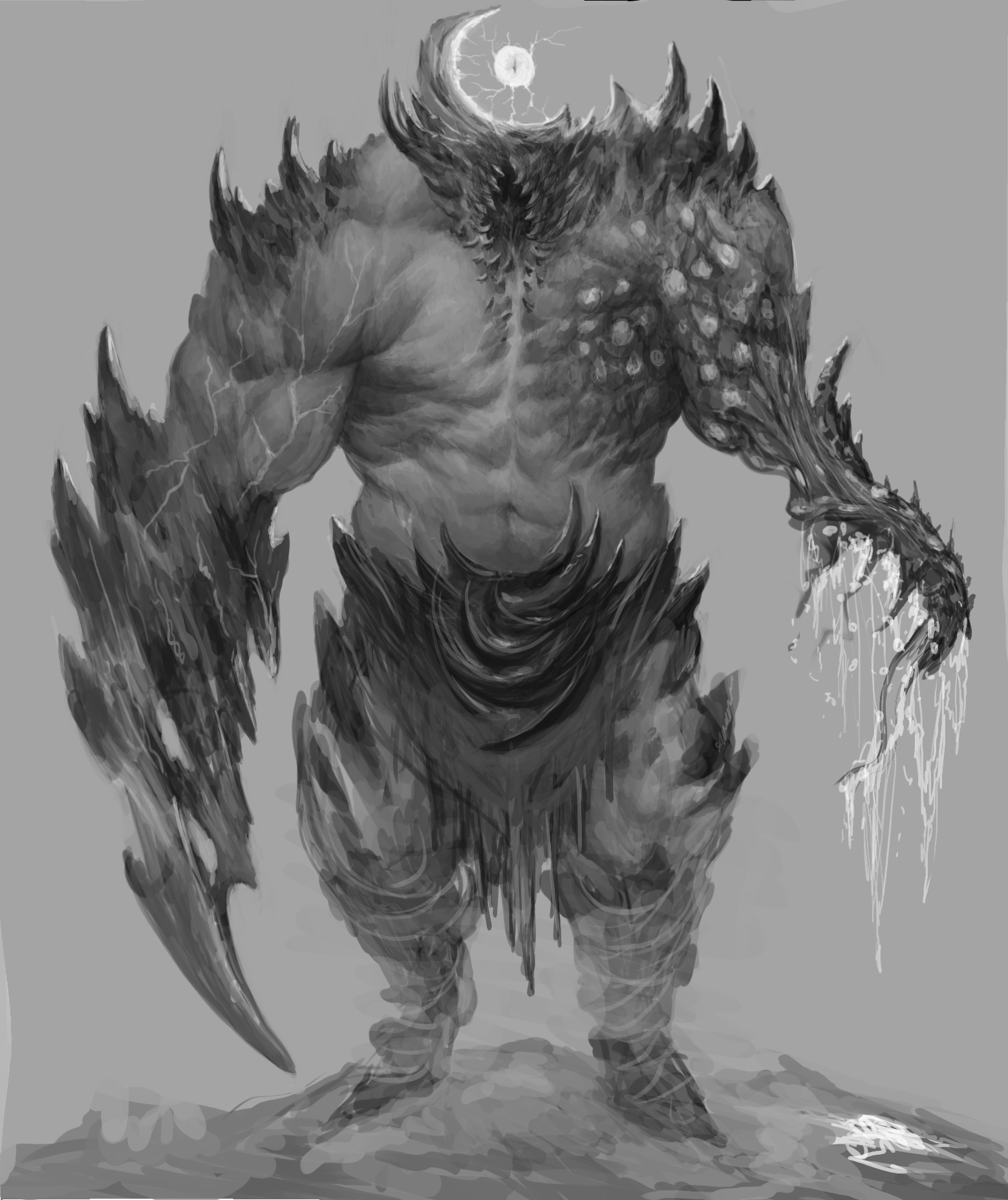 Giant Monster Concept Art