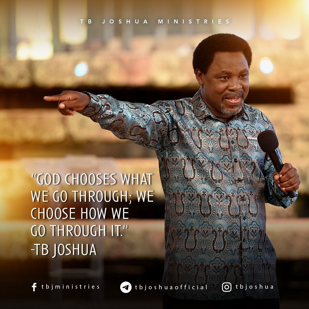 Tb Joshua Quotes T B Joshua Quotes & Sayings (91 Quotations)