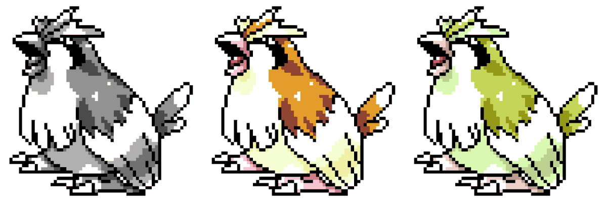 Shiny Starly Sprite