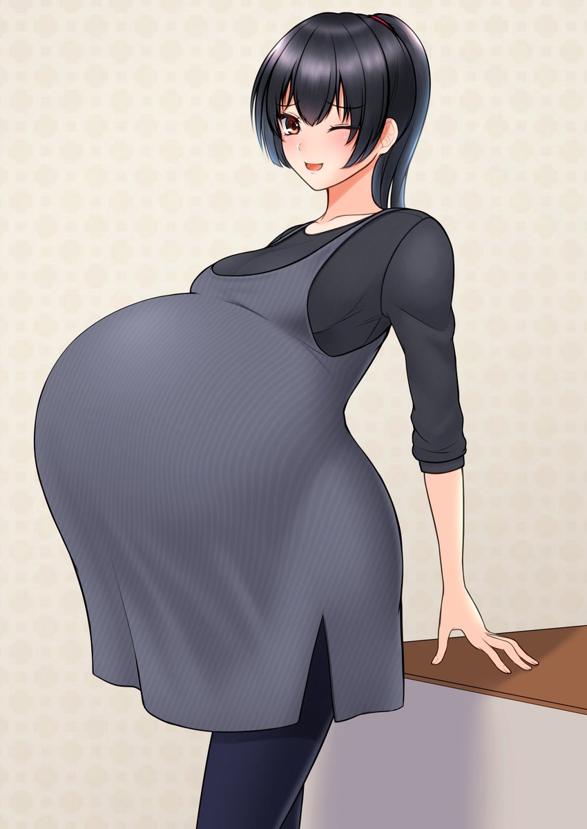 「我慢できなくてもっと大きくしちゃった 」|KAZUUのイラスト