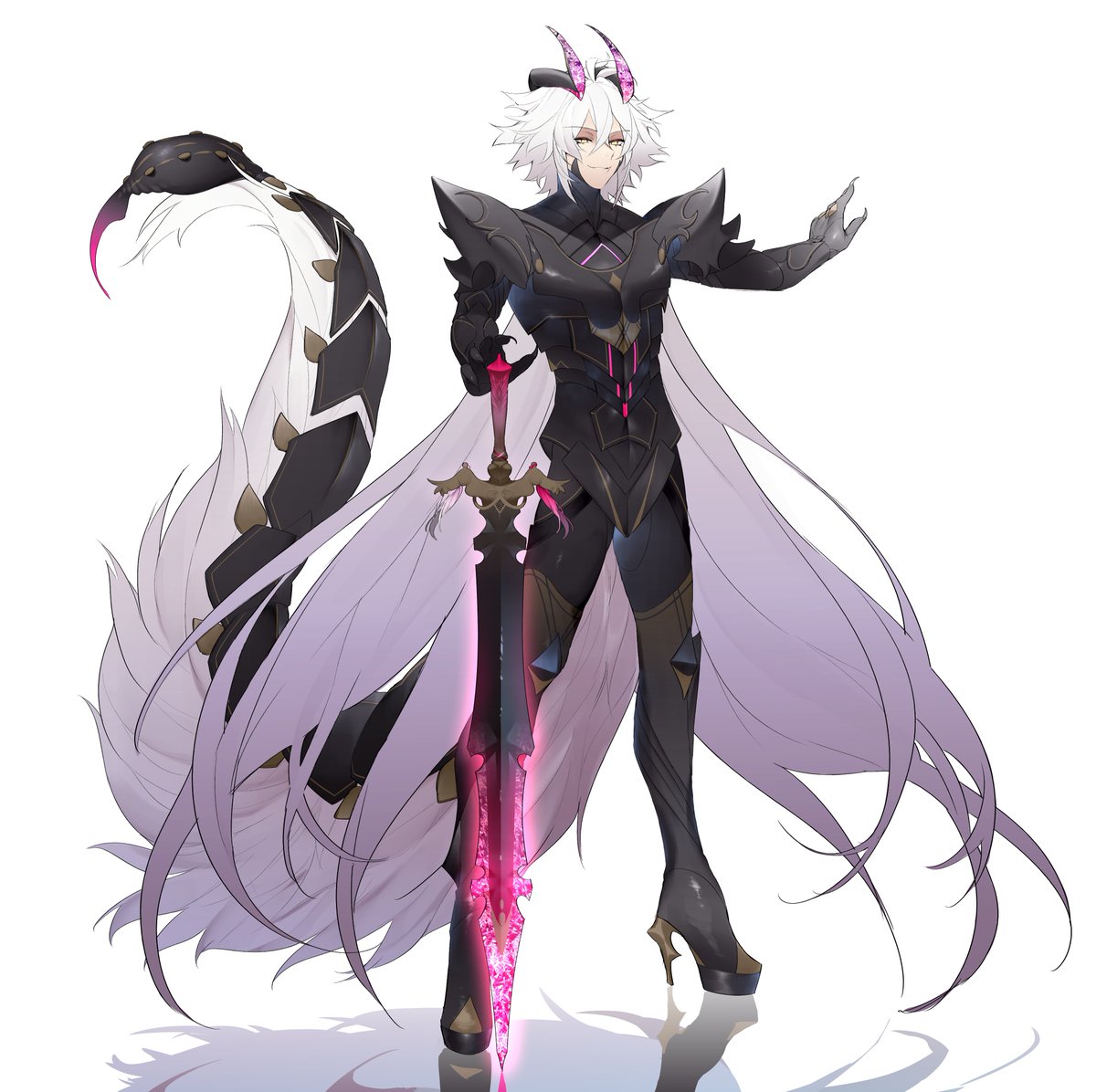 FGO「my little kitten...😭Merlin Alter aka Am」|🃏𝐋𝐔𝐍𝐄𝐓𝐇𝐀𝐑𝐘.🪽のイラスト