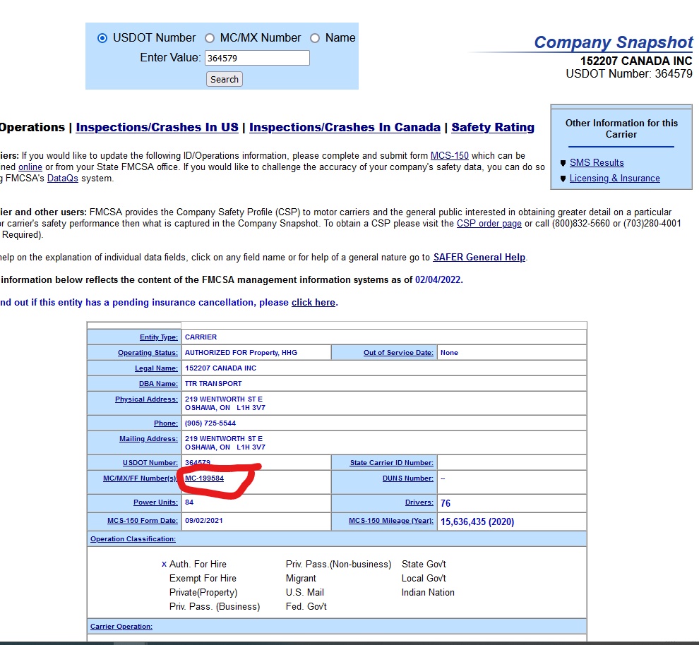 Fmcsa Company Snapshot Clearance Sale | deborahsilvermusic.com