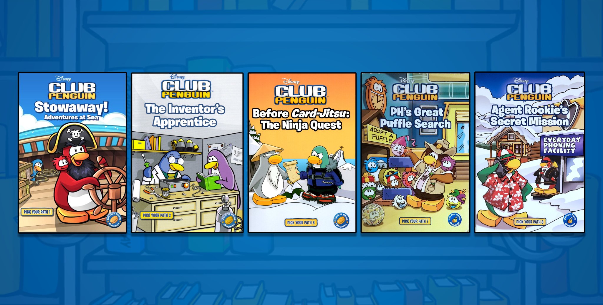 Club Penguin Lore On Twitter Here Are Digital Copies Of 5 Different club-penguin-lore-on-twitter-here-are-digital-copies-of-5-different