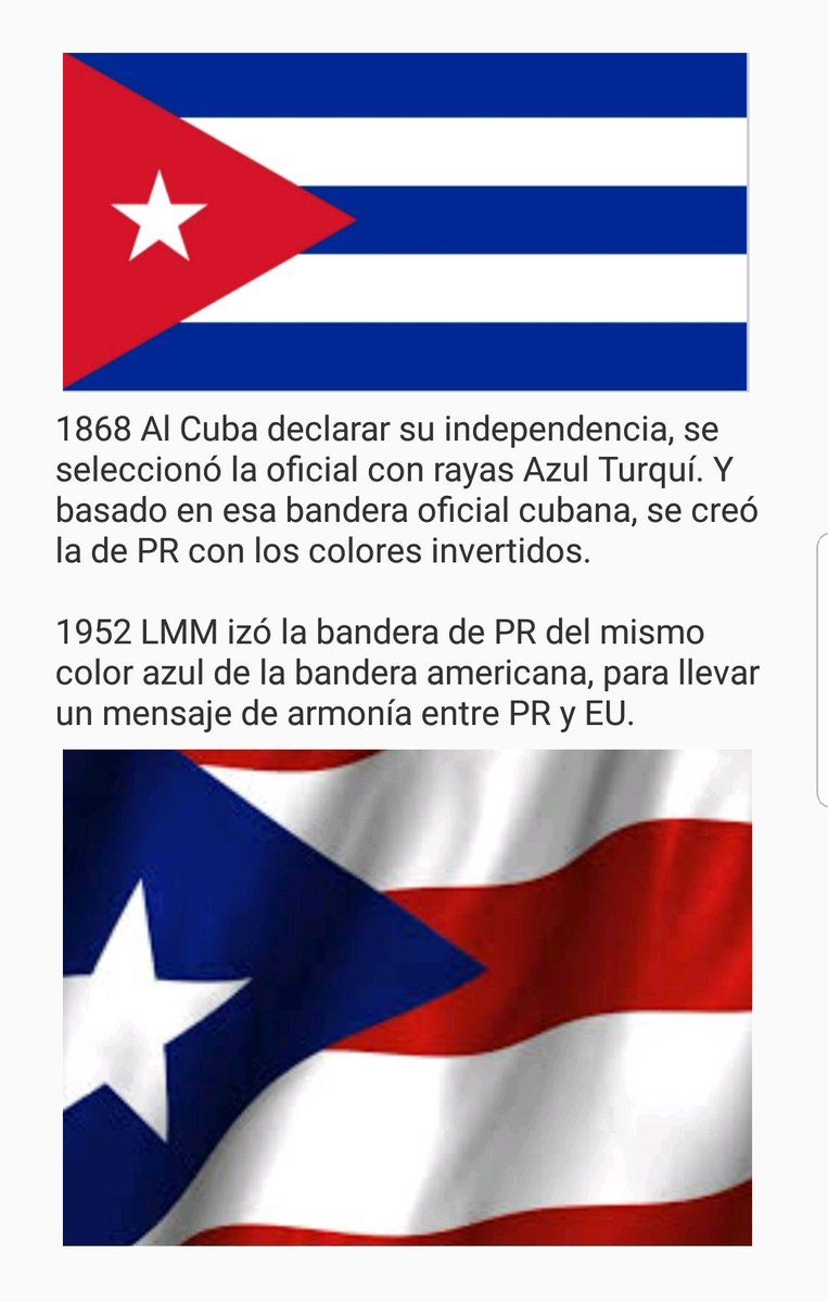 Historia De La Bandera De Puerto Rico