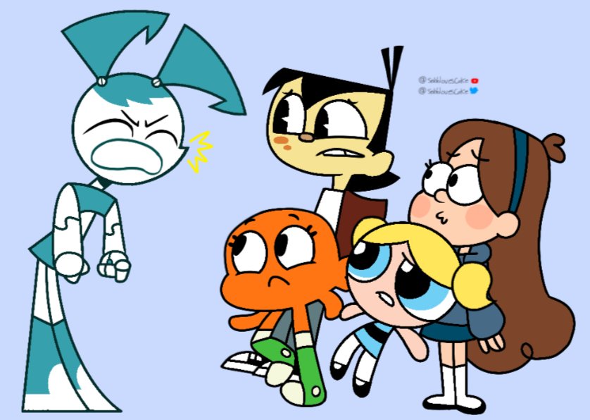 My Life As A Teenage Robot Powerpuff Girls