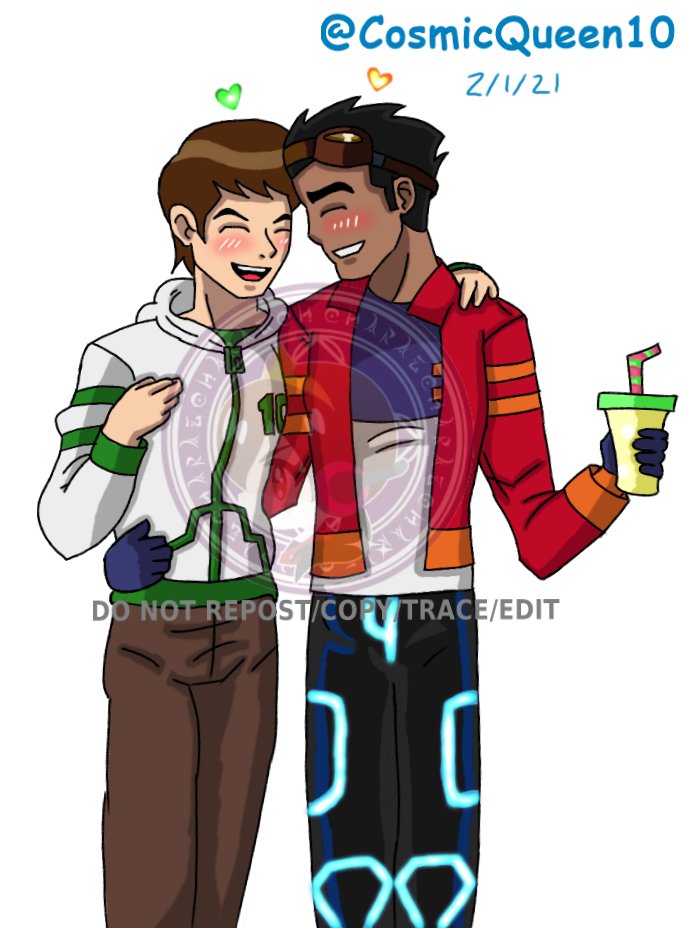 Generator Rex And Ben 10 Kiss