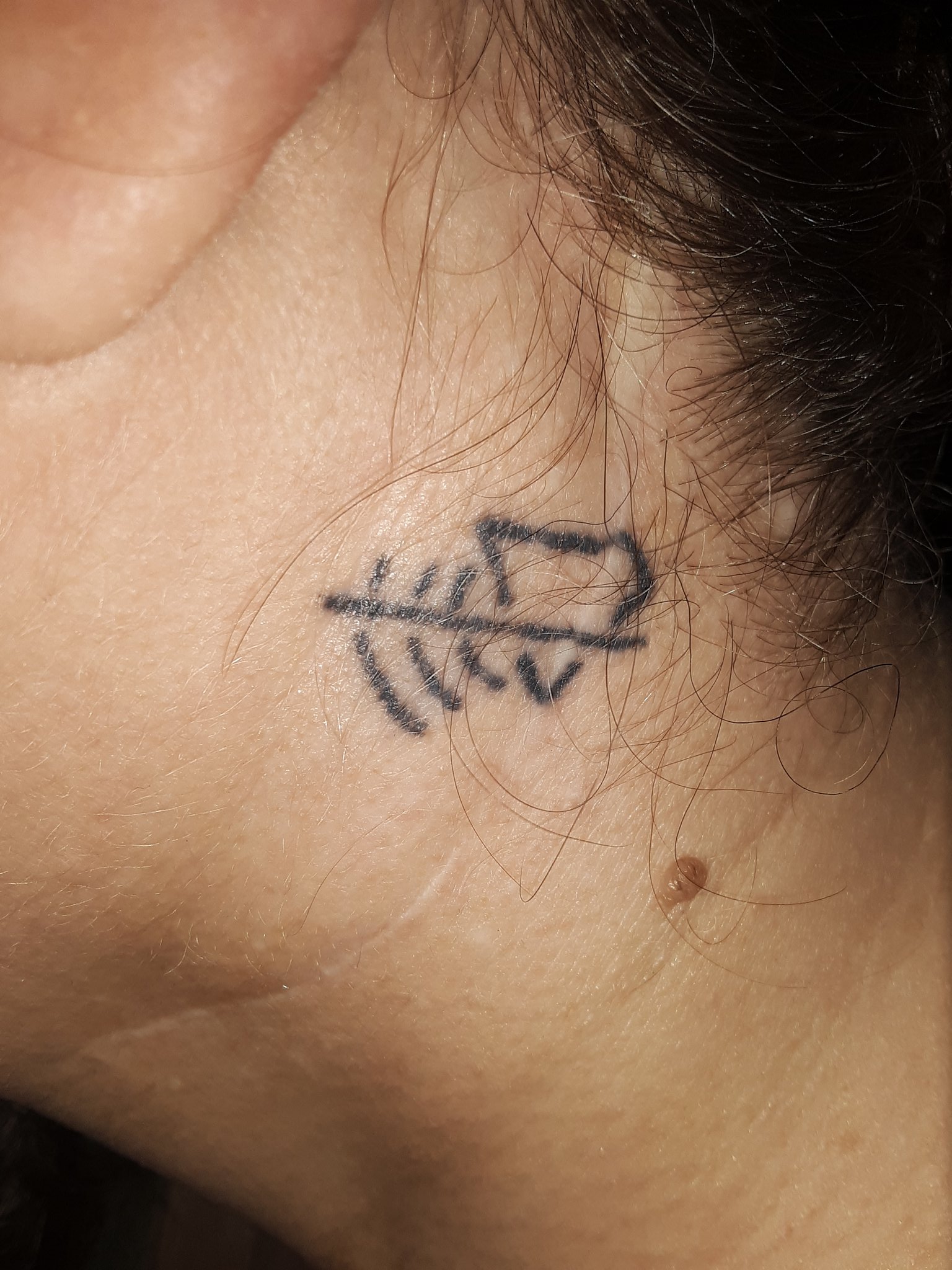 Mute Sign Tattoos Temporary Tattoowala N Name Letter Tattoo Temporary