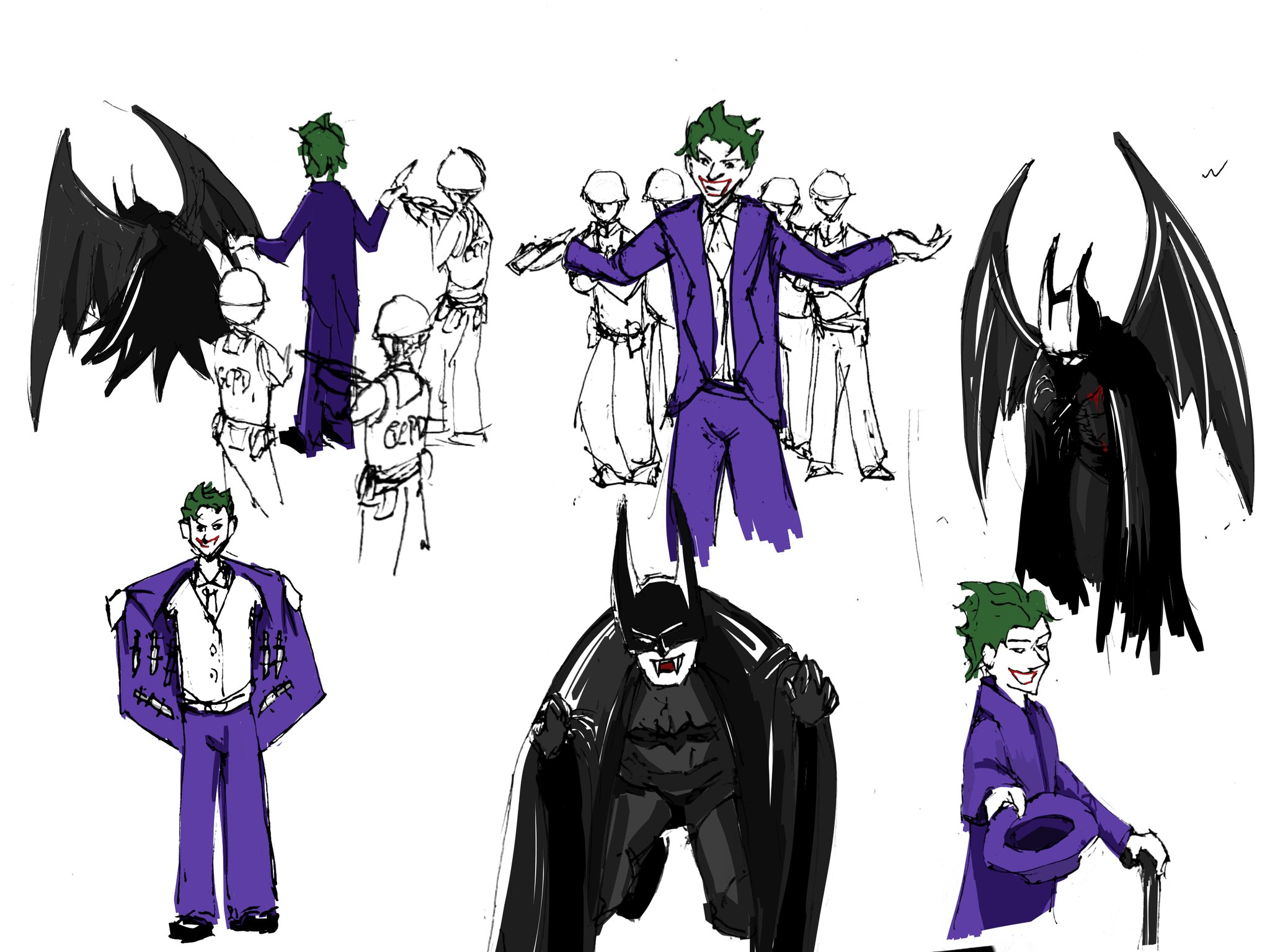 Batman Vampire Joker