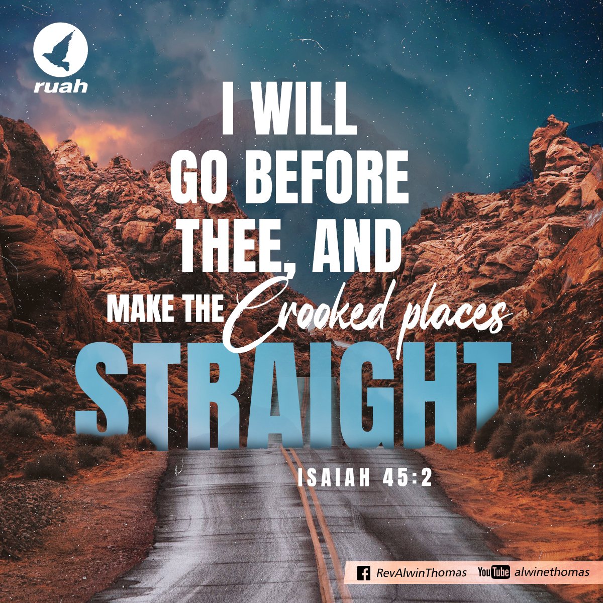 Make The Crooked Paths Straight