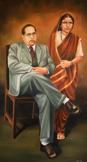 Dr Babasaheb Ambedkar And Ramabai Original Photo