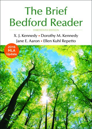 DOWNLOAD EPUB The Brief Bedford Reader Writen By X.J. Kennedy Textbook