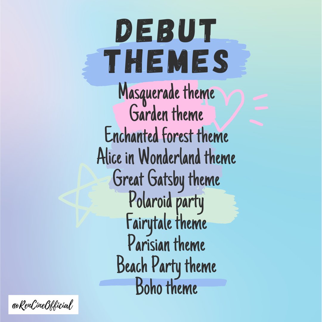 Fairytale Debut Theme