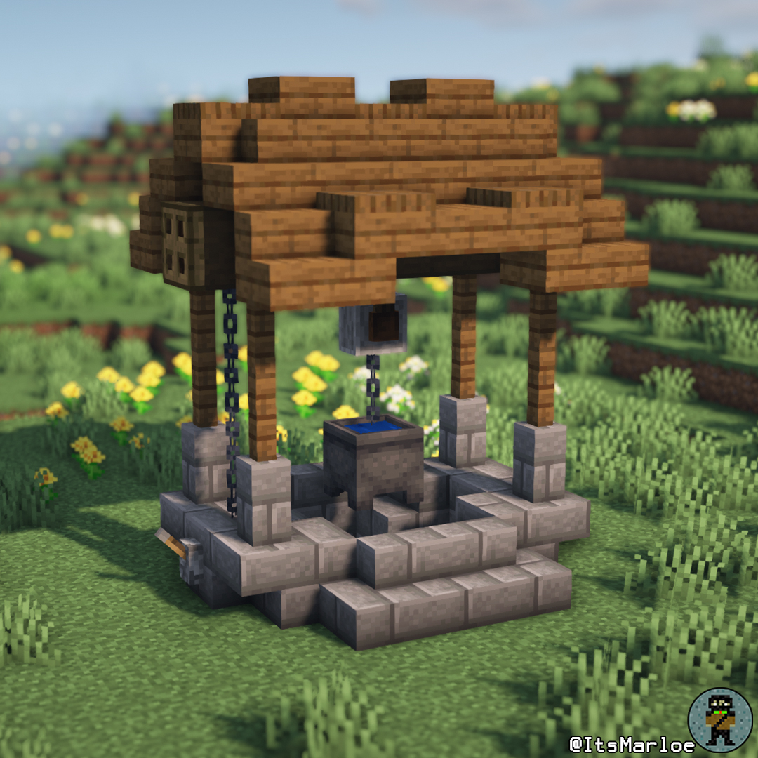 Minecraft Well Designs - Design Talk