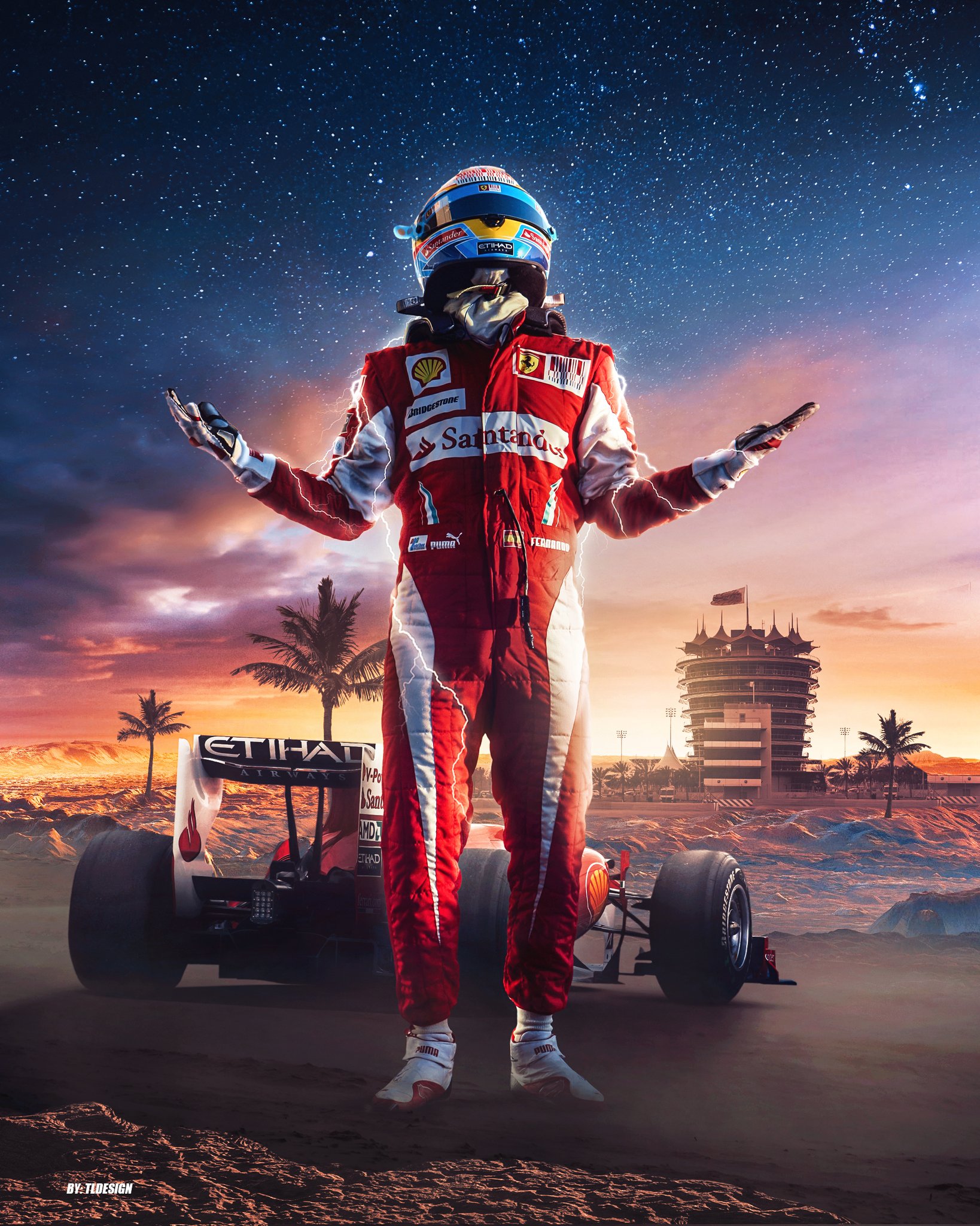Fernando Alonso Wallpaper Fernando Alonso Poses For Photographers