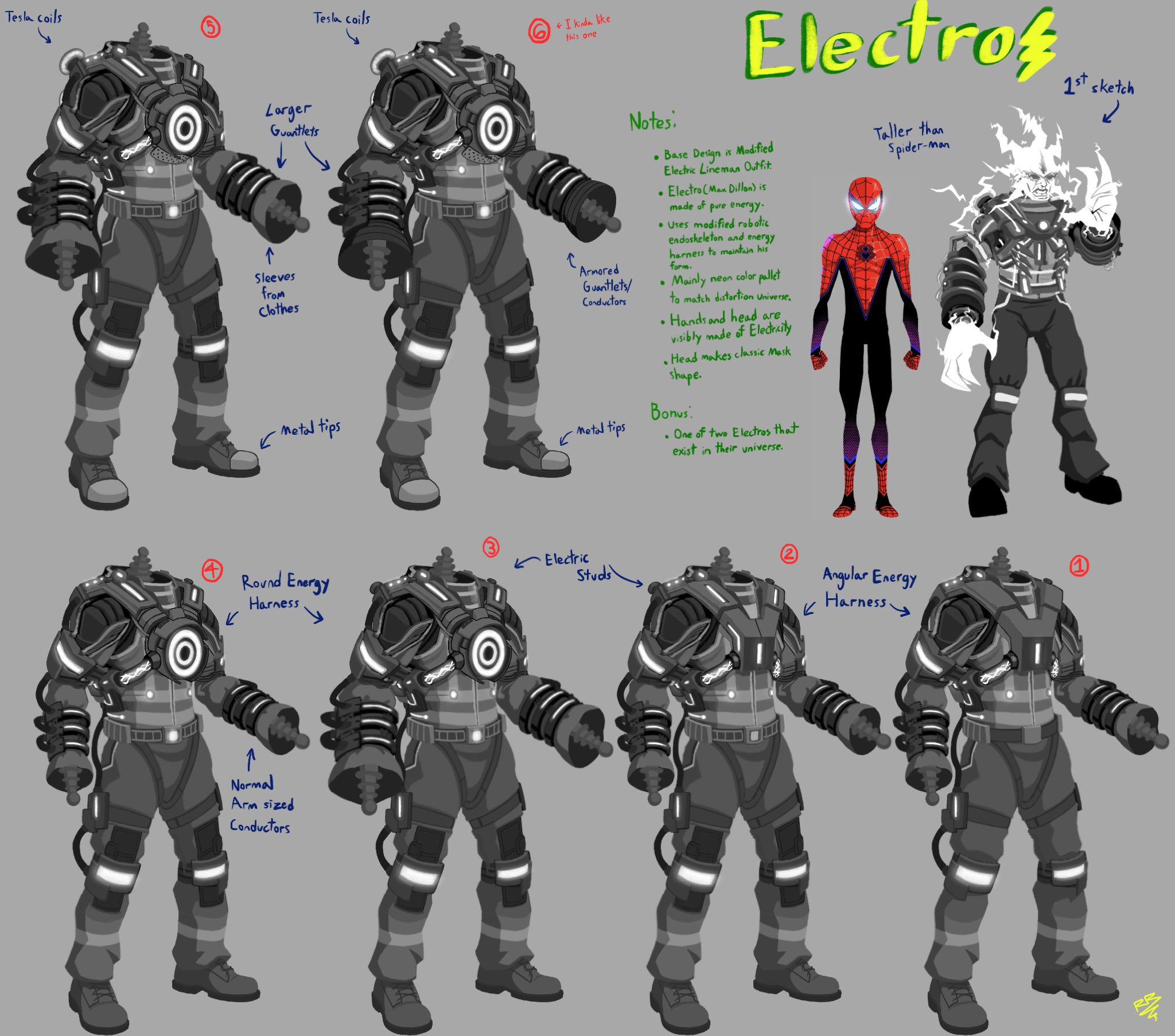 Spiderman 2022 Electro