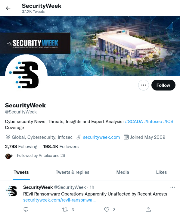 MalwareHunterTeam on Twitter: "@SecurityWeek @VK_Intel @struppigel ~200k followers. Some still ...