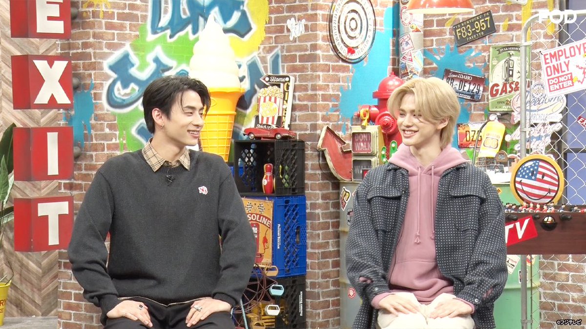 ノン🌔's tweet - " 1/27(木) #EXITV TVer、FOD、GYAO 見逃し配信 🔗 🔗 🔗 #INI 西洸人＆松田迅とセクシー対決で大波乱！ 自称“公式お兄ちゃん ...