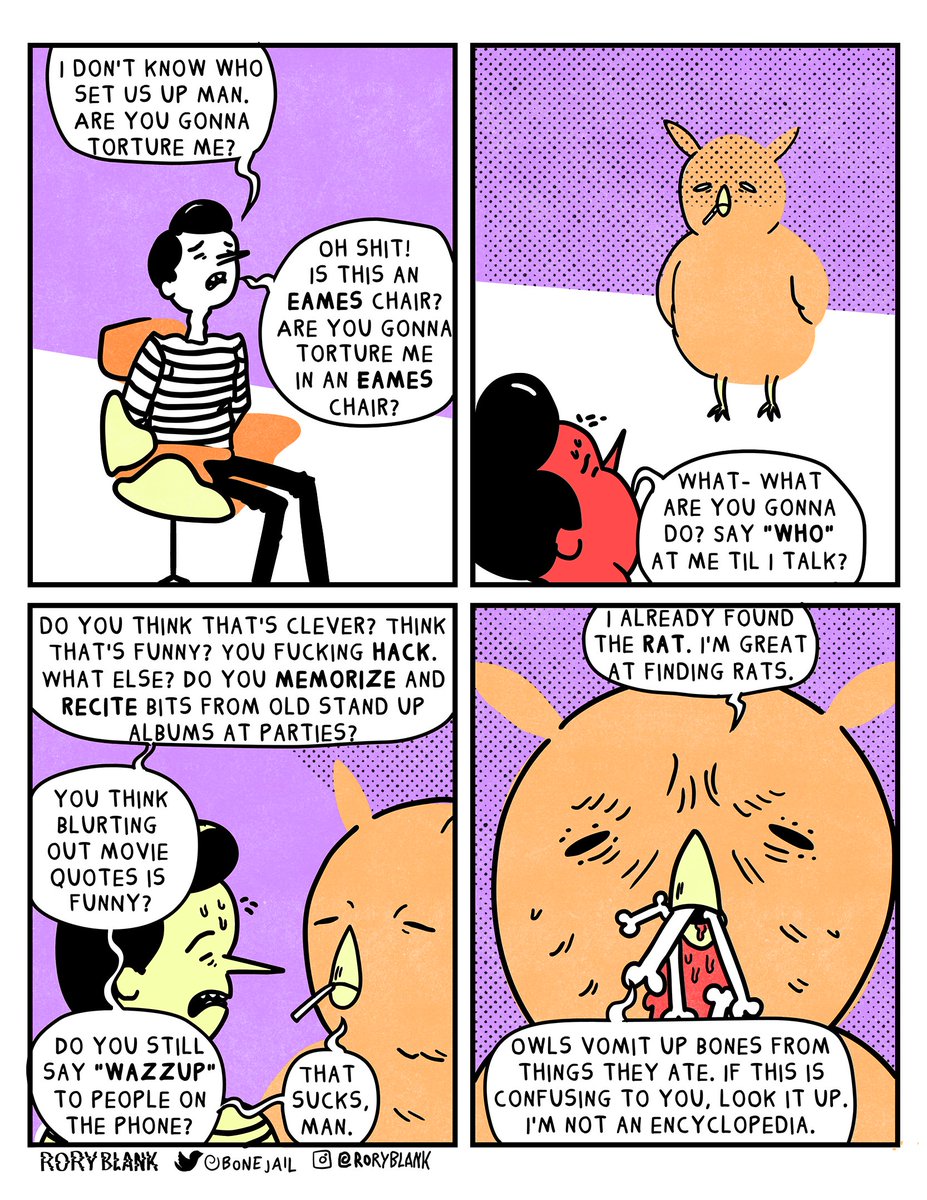 「Rat Problem 」Rory Blankの漫画