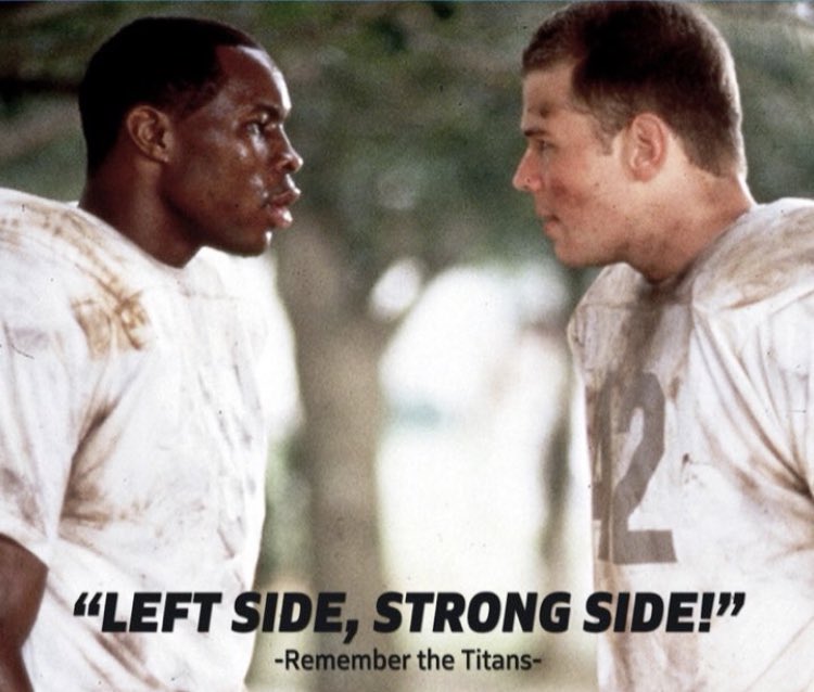 Remember The Titans Left Side Strong Side