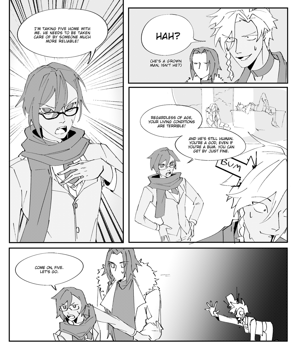 why do you draw zenos with a chest window" well i have a ca」aster aliasの漫画