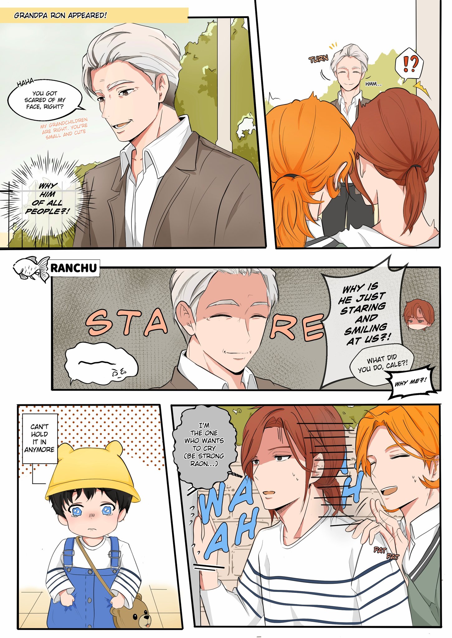 YUME 🌹『🐟Ranchu』 on Twitter: "#백망되 Single Dad Cale AU Raon's First Errand (PART 2) https://t.co ...