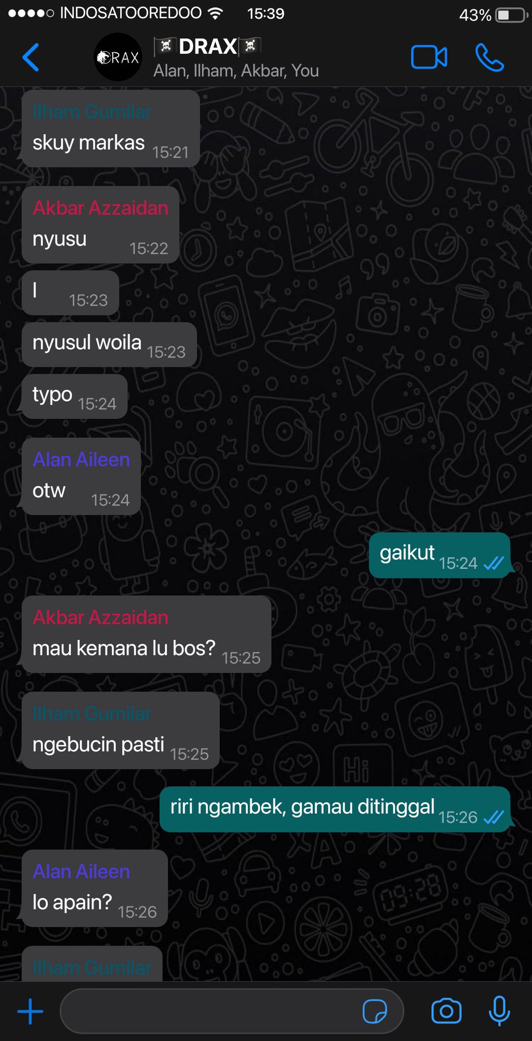 Tamara on Twitter: "02. Grup Chat DRAX https://t.co/Ff5EMpg5oT" / Twitter