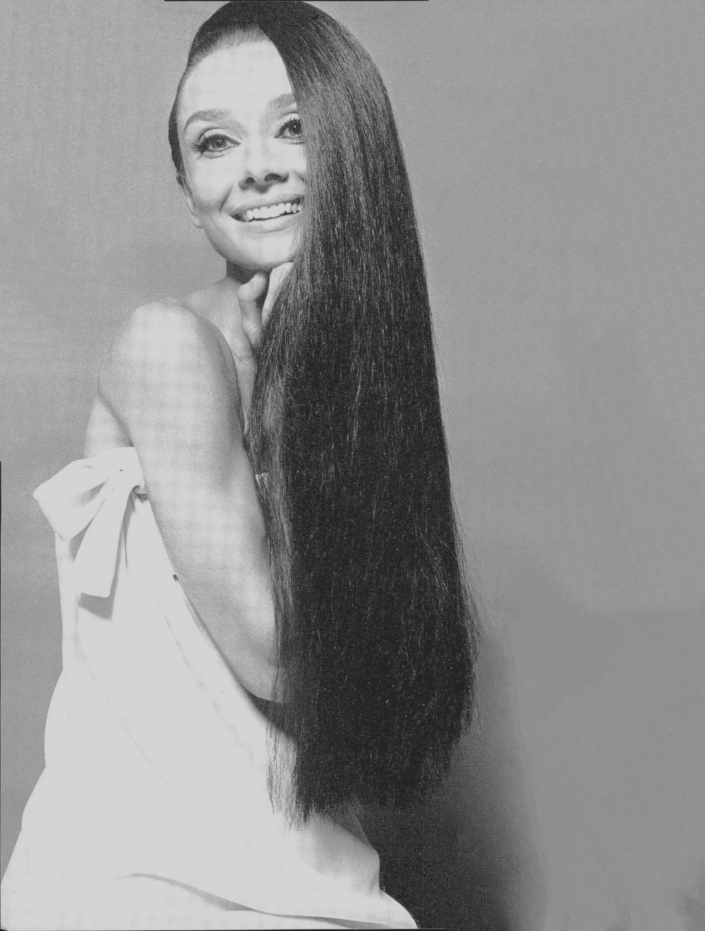Audrey Hepburn Long Hair