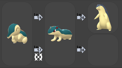 Pokemon Cyndaquil Evolutions