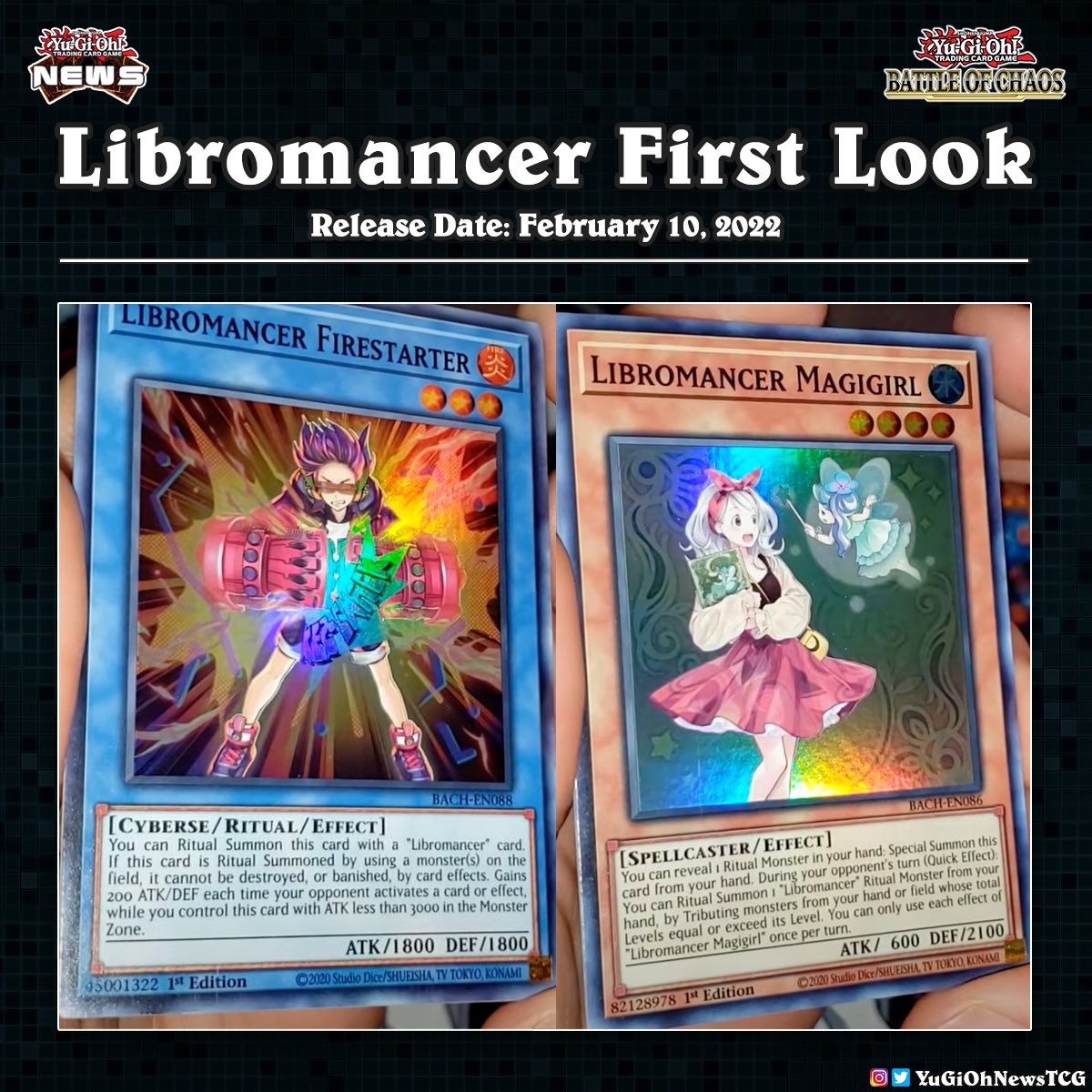 YuGiOh News on Twitter: " 𝗕𝗮𝘁𝘁𝗹𝗲 𝗢𝗳 𝗖𝗵𝗮𝗼𝘀 Thanks to @dzeeff and @RevzCardsUK we got a first look ...