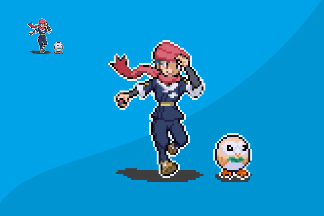 Lucas Sprite Pokemon