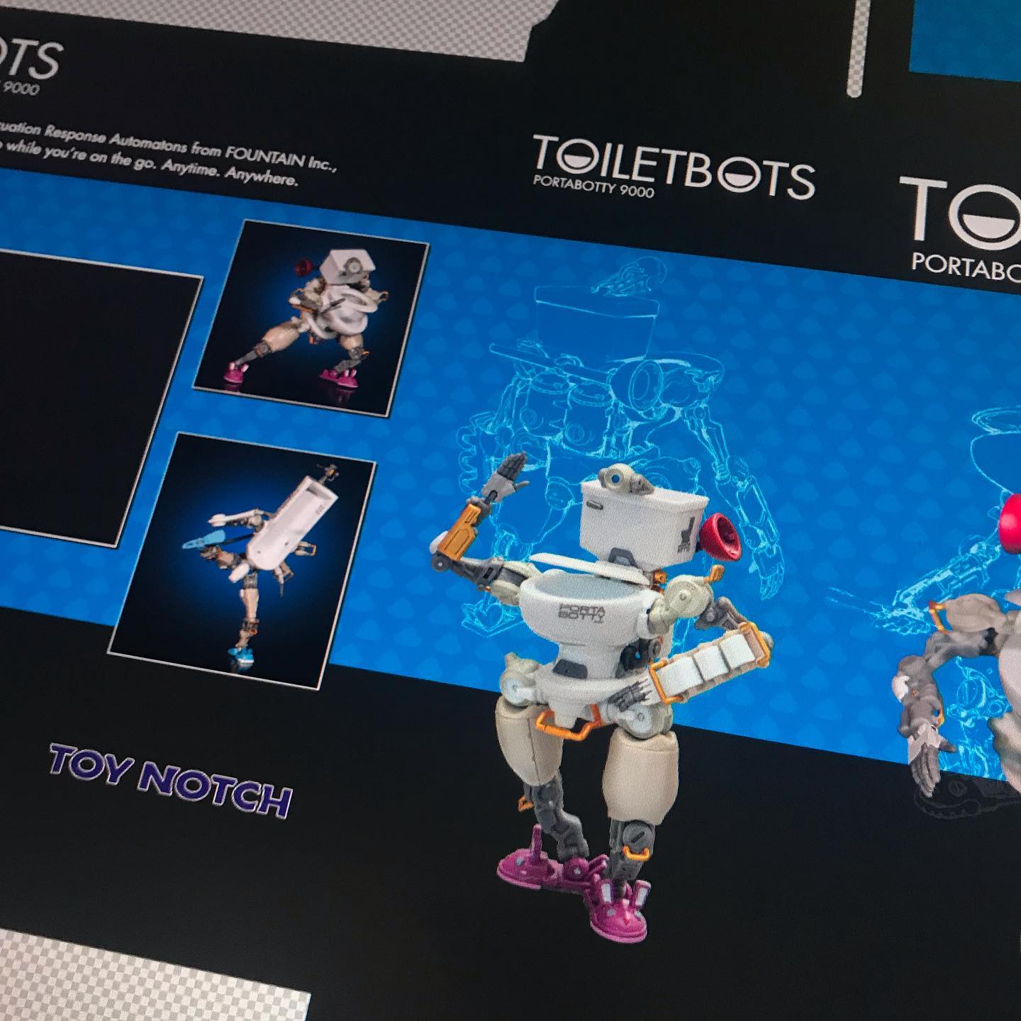 Emerson Tung On Twitter The Toiletbots Action Figures Are Coming Work In Progress Packaging