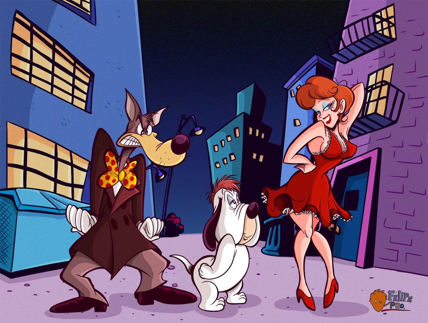 Tex Avery Wolf