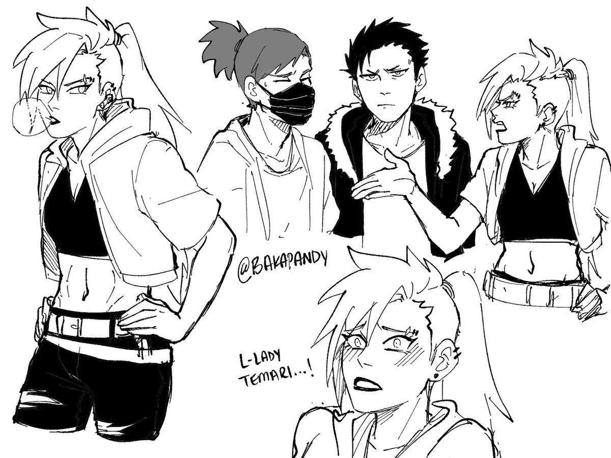 「Some Modern AU Team Shinki…I really just」|Pandy @ Match Day…!!の漫画