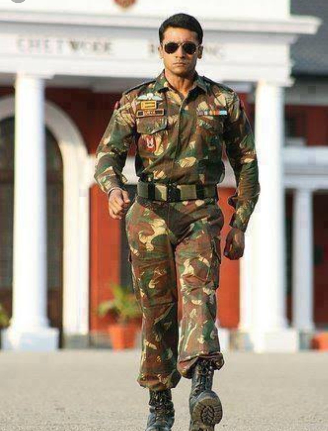 Surya In Vaaranam Aayiram Army Uniform