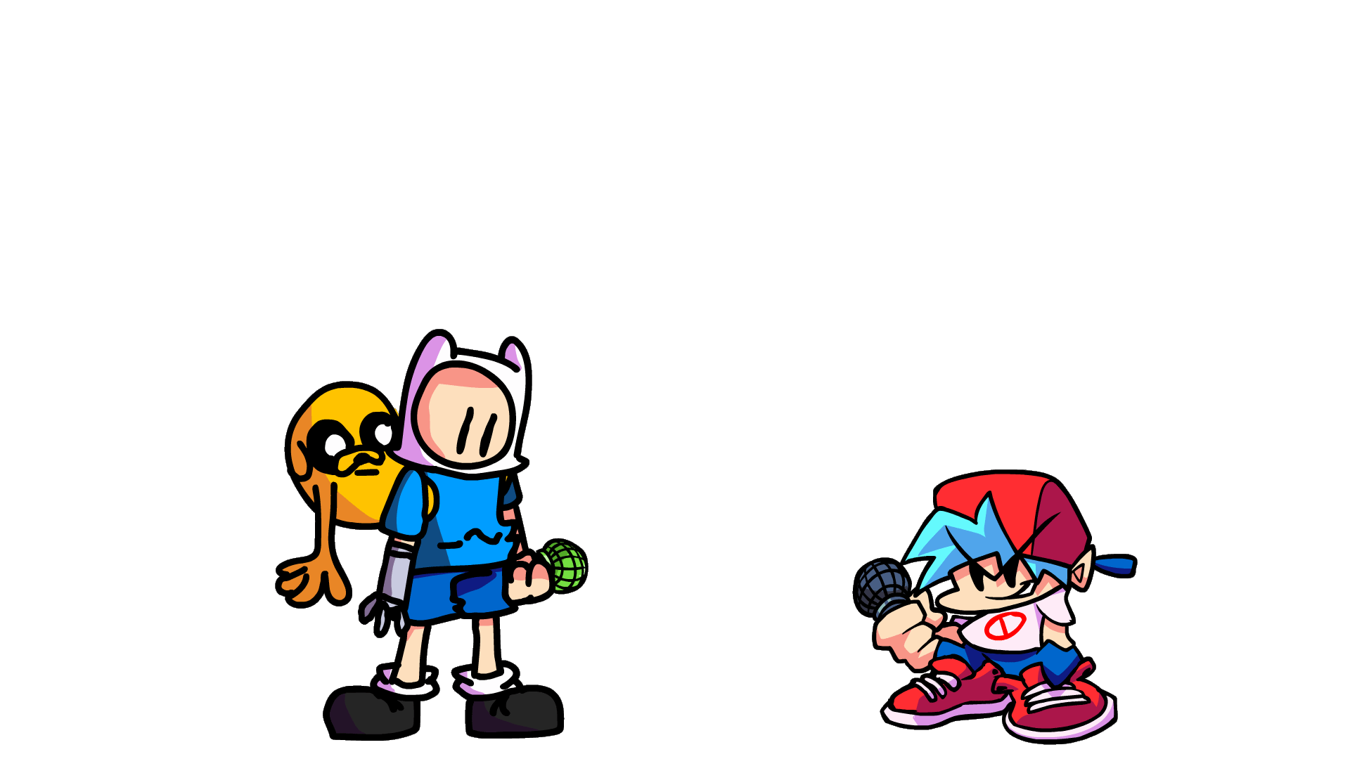 Finn And Jake Drawing