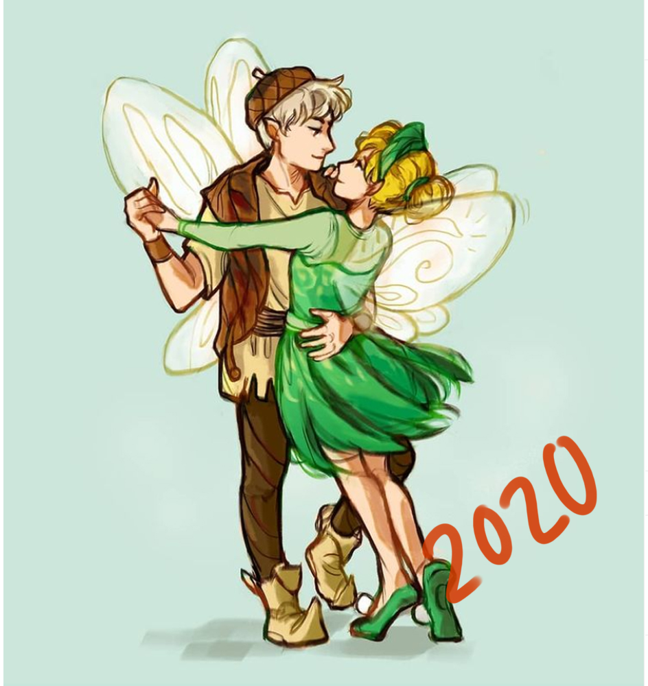 Tinkerbell And Terence Fan Art