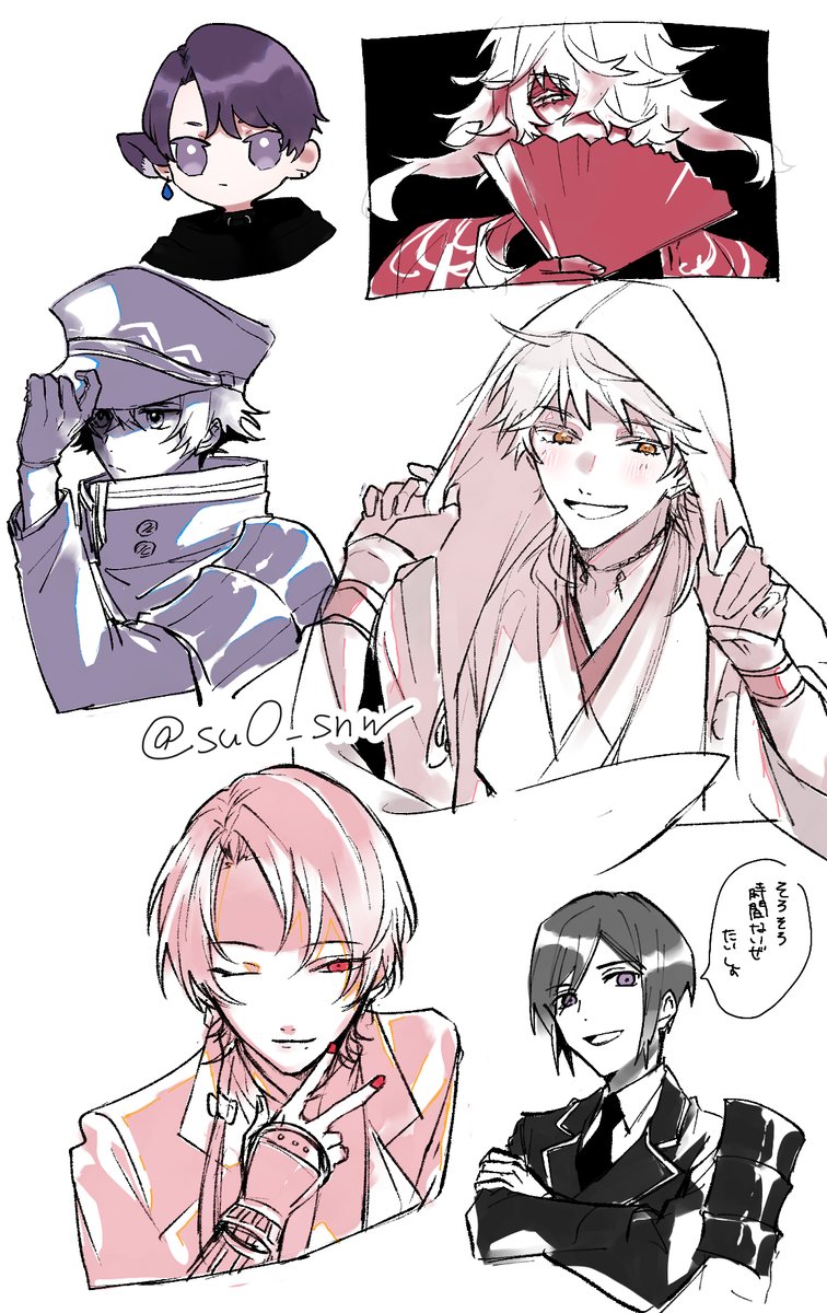 「すけっち出来なくて結局くりすたで配信したらくがきたち ありがとうございました! 」スオミ🐕3/17東5ぬ02abの漫画