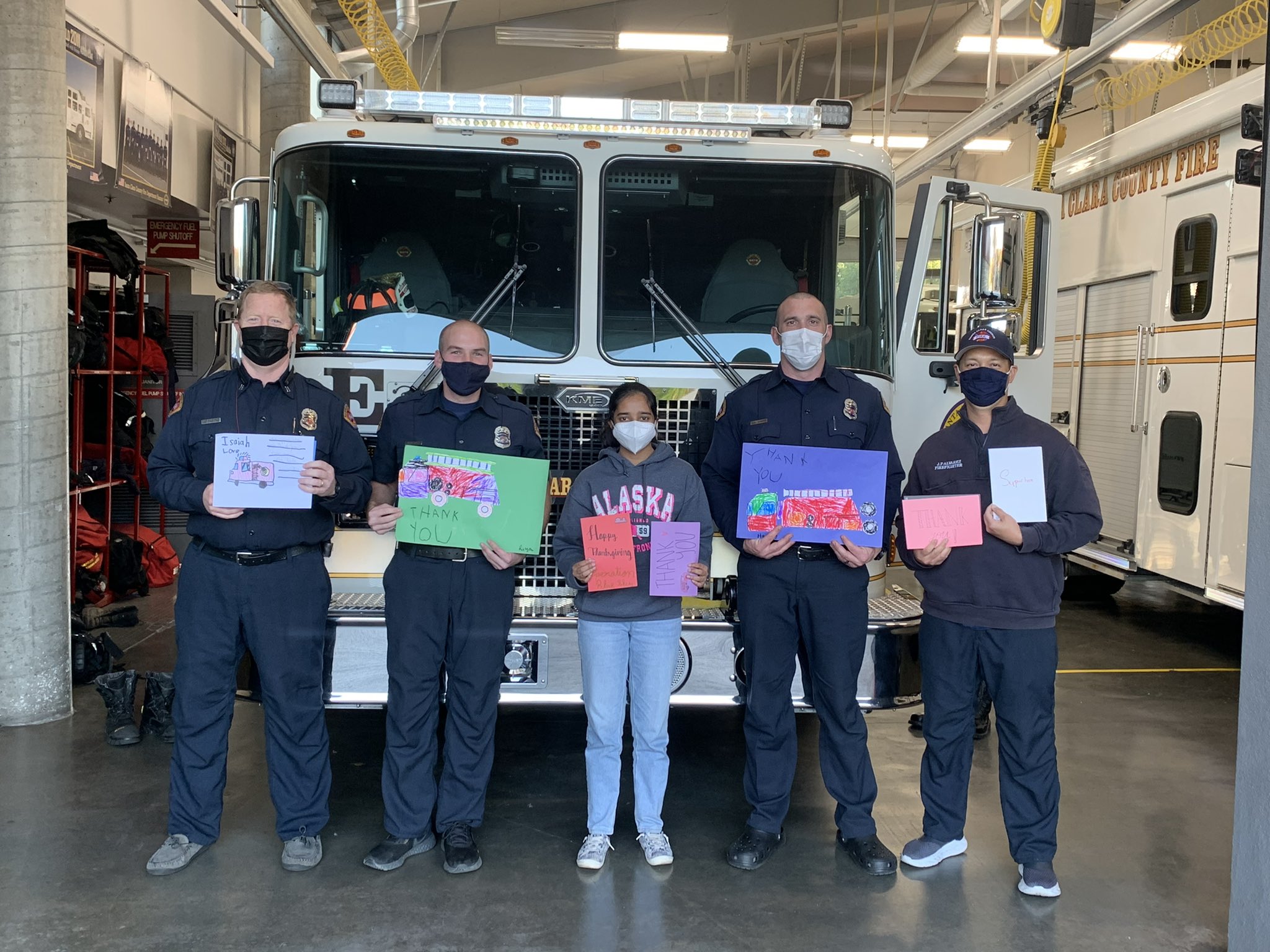 Fire Department Thank You Cards