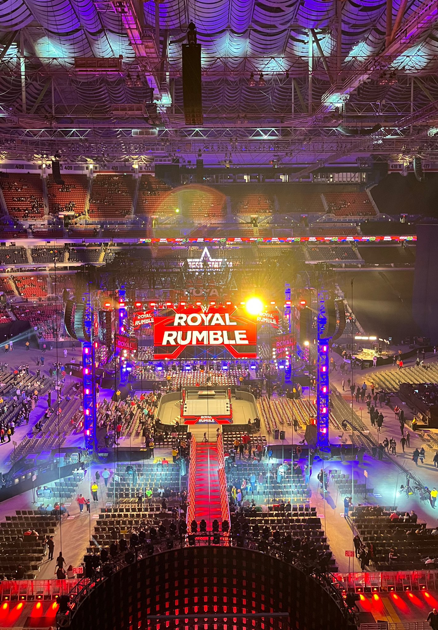 Royal Rumble 2022 Stage