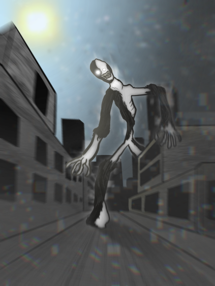 Slenderman Vs The Rake Creepypasta