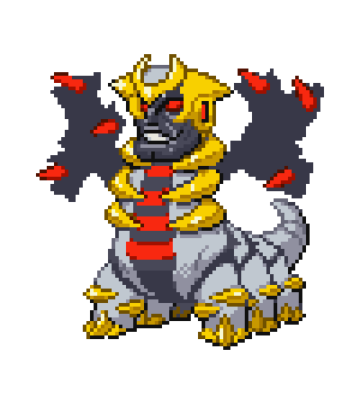 Giratina Sprite Animated
