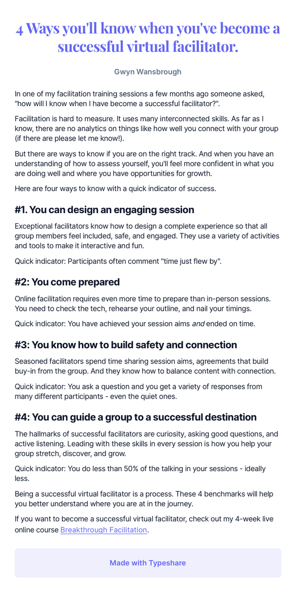 📈The Quest #66 - 4 Ways to Measure Your Facilitation Skills, Self ...